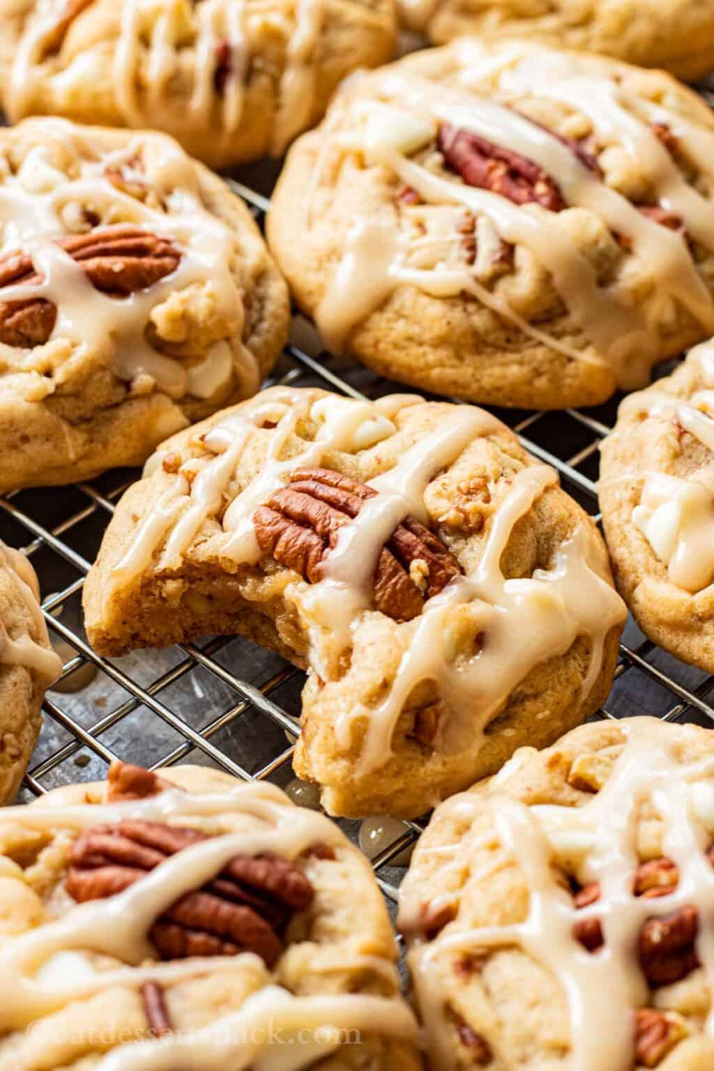 Maple Pecan Cookies | Eat Dessert Snack