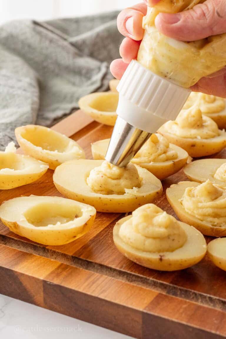 Deviled Potatoes | Eat Dessert Snack