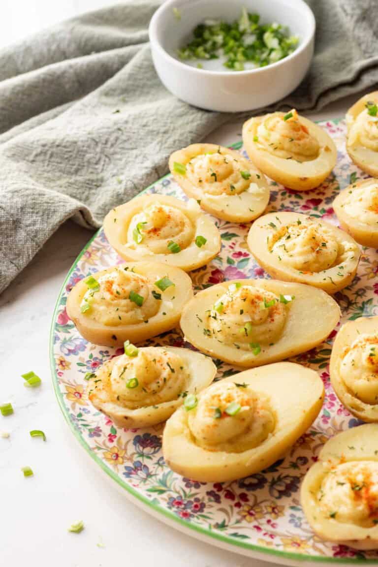 Deviled Potatoes | Eat Dessert Snack