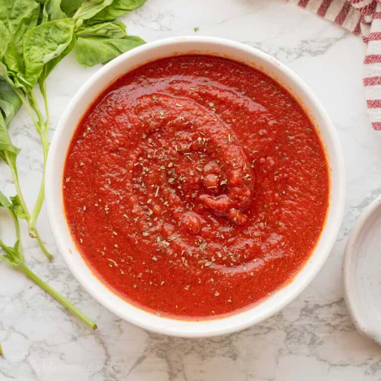 Quick Tomato Paste Pizza Sauce | Eat Dessert Snack