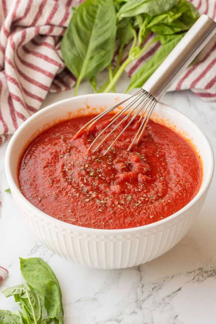 Quick Tomato Paste Pizza Sauce | Eat Dessert Snack