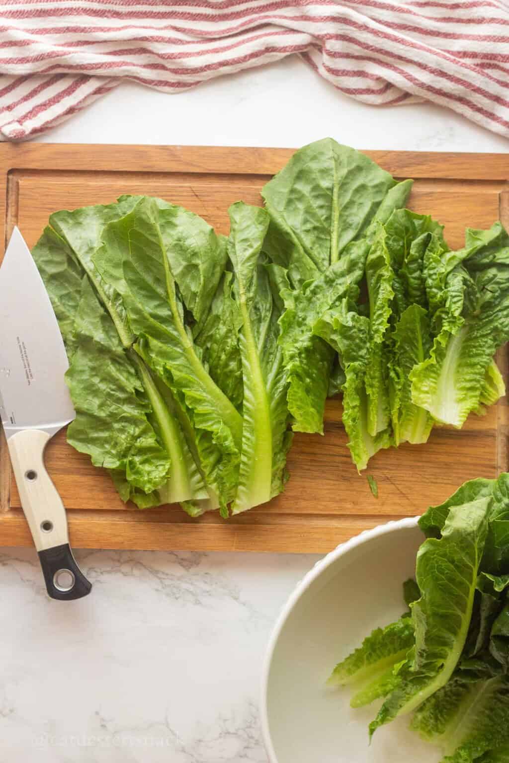 Lemon Chicken Caesar Salad | Eat Dessert Snack