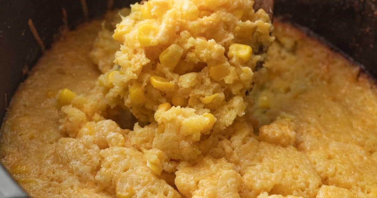 Cornbread Pudding In Crock Pot | Eat Dessert Snack